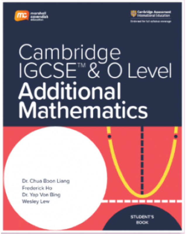 Cambridge IGCSE & O Level Additional Mathematics (0606) Student's Book (eBook Bundle for 2 years ...