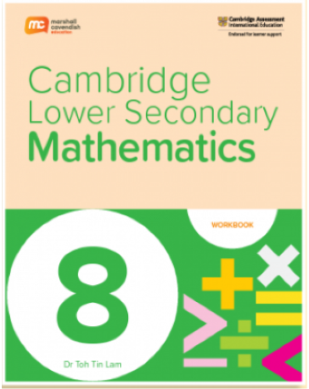 Cambridge Lower Secondary Mathematics Grade 8 Workbook + eBook (1 years) | IGCSE Cambridge ...