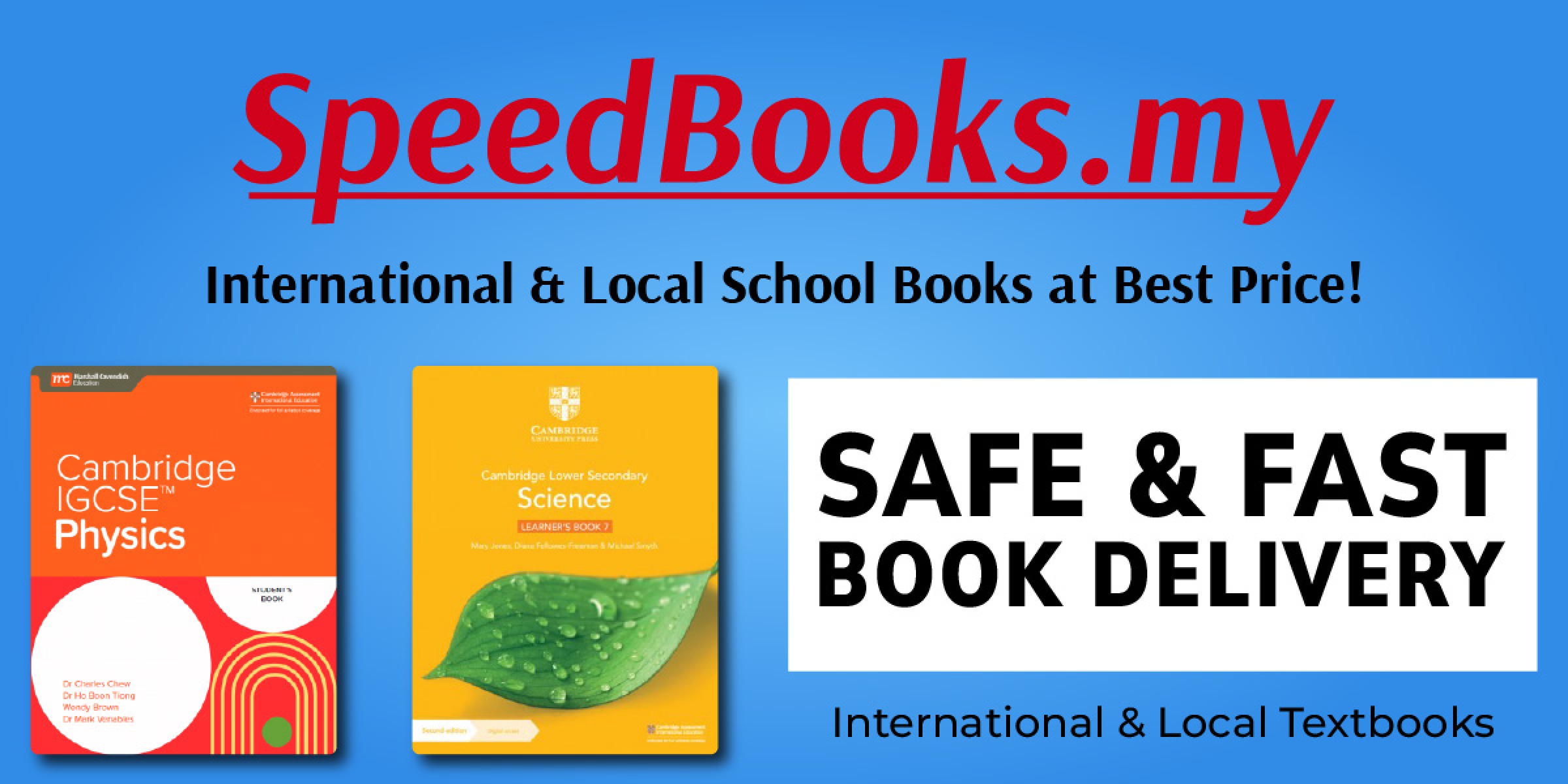 Speedbooks.my - TEXTBOOKS for students from Year 1 - 9, IGCSE, A Levels ...
