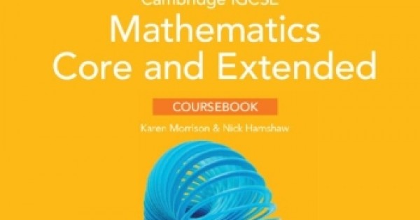 CAMBRIDGE IGCSE MATHS CORE AND EXTENDED CB WITH CAMBRIDGE ONLINE MATHS ...