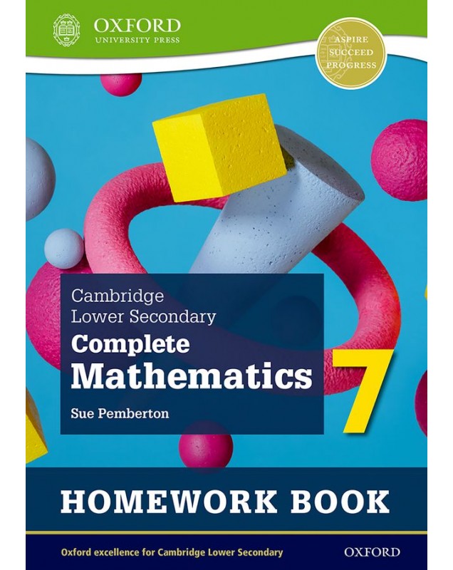 NEW CAMBRIDGE LOWER SECONDARY COMPLETE MATHEMATICS 7: HOMEWORK BOOK - (SECOND EDITION) | IGCSE ...